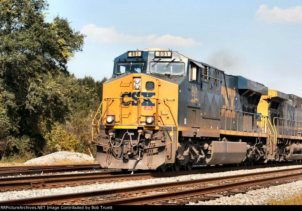 CSX 891 & 84 - with everything moved they are now ready to head southbound
